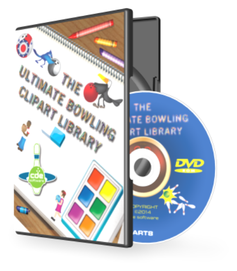 CDE Software Store. Ultimate Bowling Clipart Library